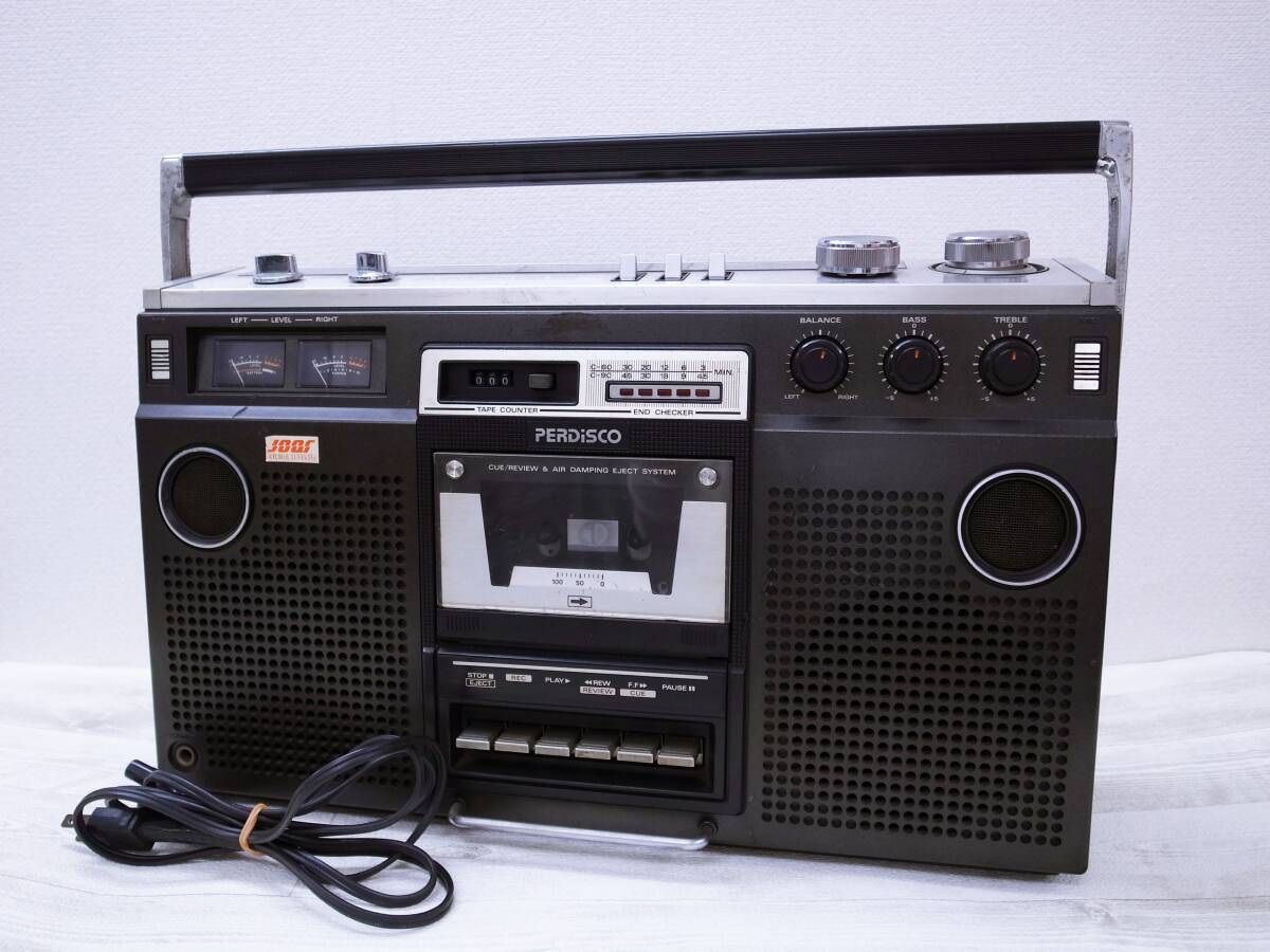 【やや傷や汚れあり】日立 HITACHI PERDISCO TRK-8050 ラジカセ ラジオOK ジャンクの落札情報詳細 - Yahoo!オークション落札価格検索 オークフリー