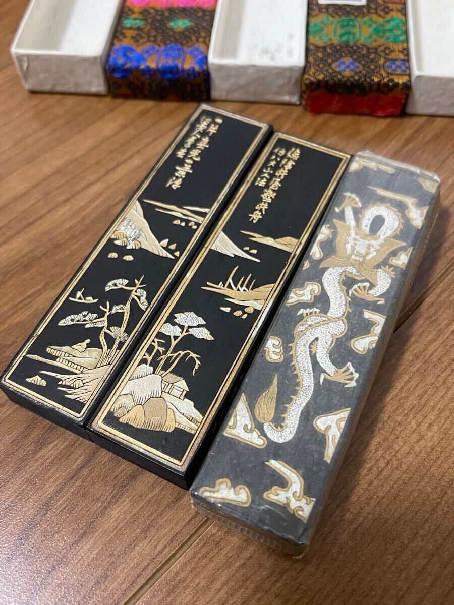【傷や汚れあり】未使用 中国墨 3点 大好山水 萬寿無疆 上海墨廠出品 油烟101 102 唐墨 書道 書画墨 古墨 油煙 文房具 油煙一〇一 重さ合計約105gの落札情報詳細 - Yahoo ...