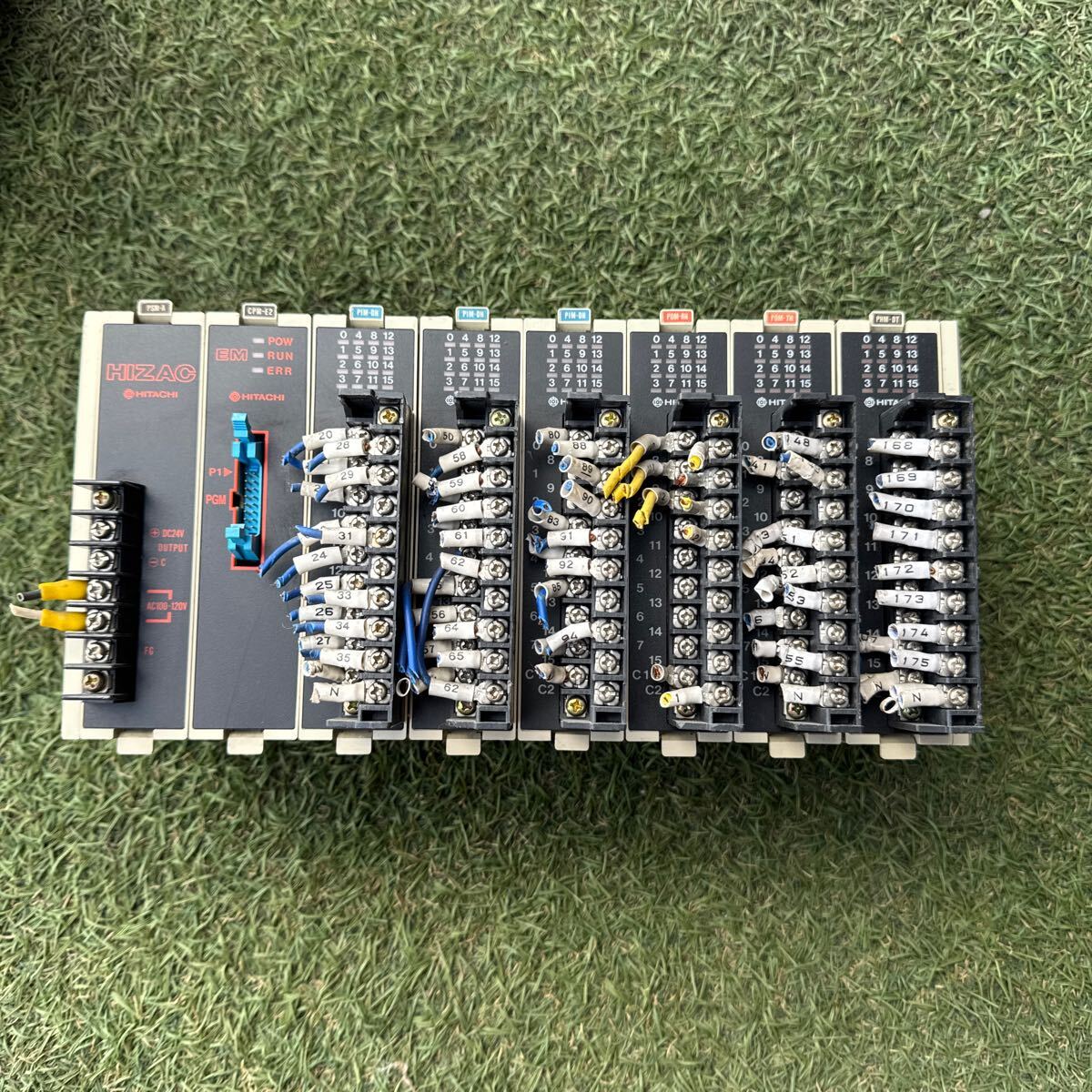 【目立った傷や汚れなし】4M179 HITACHI 日立 シーケンサ HIZAC PSM-A//CPM-E2//PIM-DH//POM-RH ...