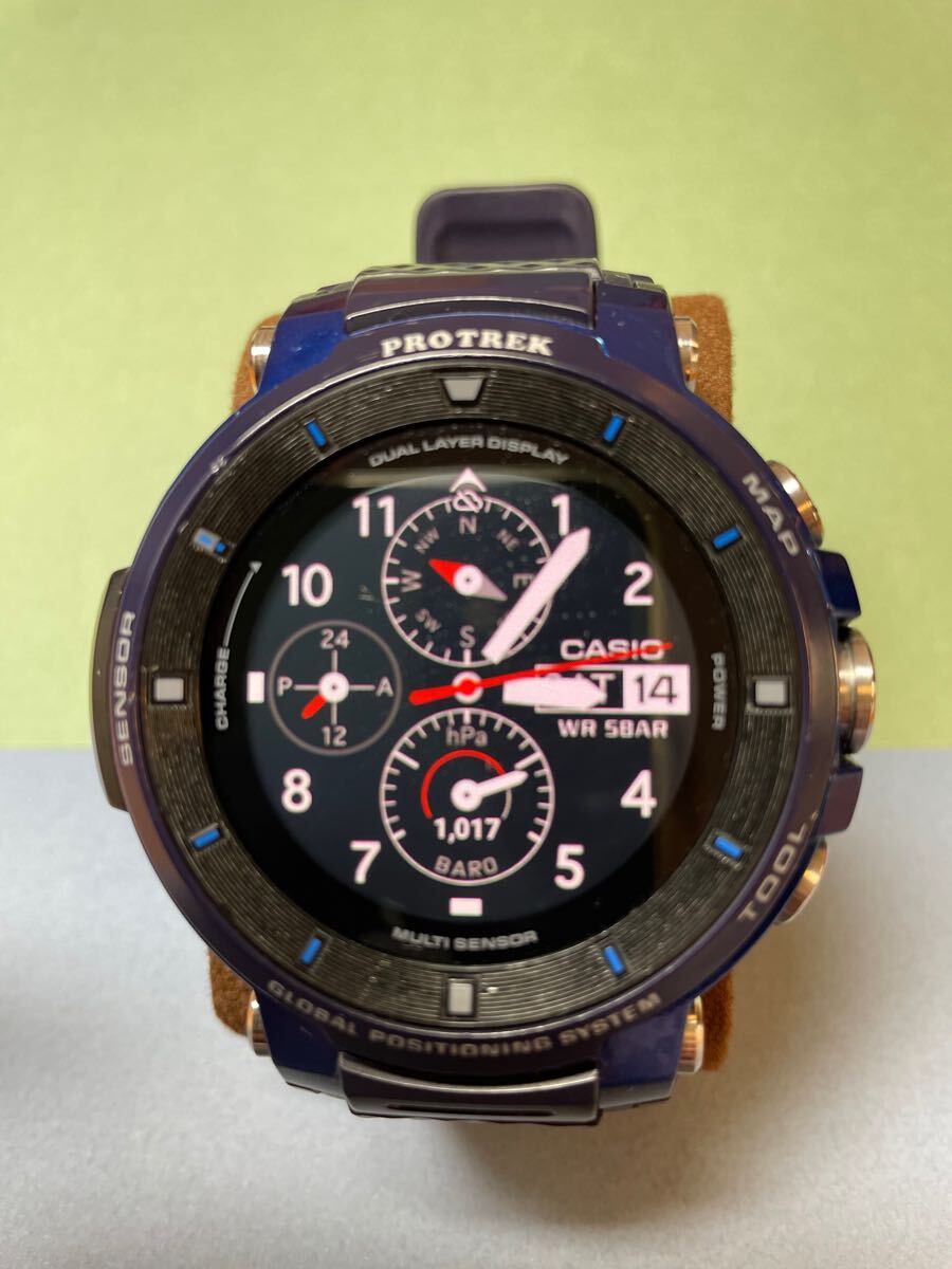 【傷や汚れあり】CASIO カシオ PRO TREK Smart スマートウォッチ WSD-F30の落札情報詳細 - Yahoo!オークション落札価格検索 オークフリー