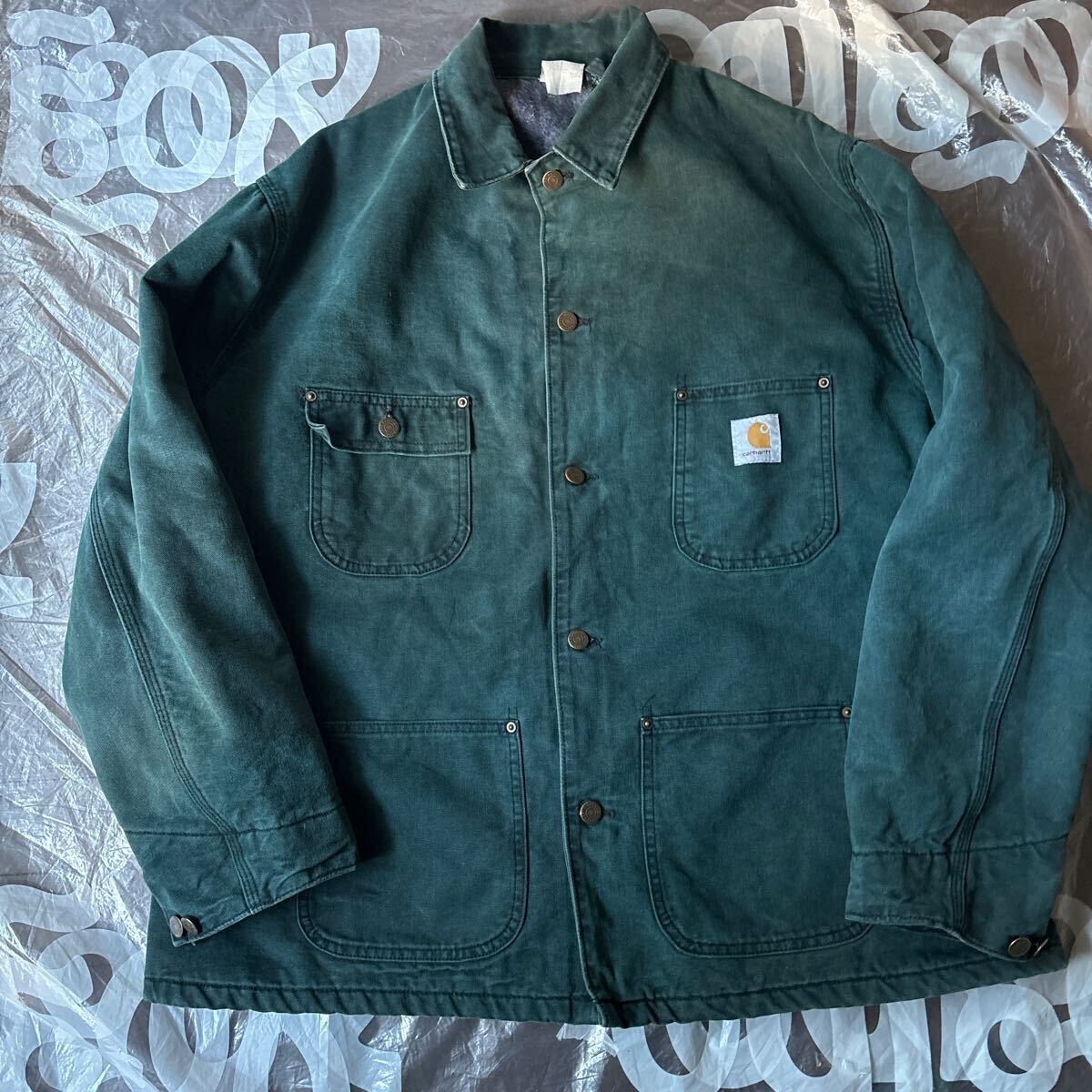 【やや傷や汚れあり】USA製 カーハート チョアコート carhartt カバーオール ジャケット デトロイト アクティブ サンタフェ トラディショナル の落札情報詳細 - Yahoo ...