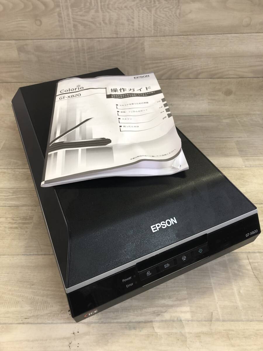 【傷や汚れあり】L-1333 EPSON Colorio GT-X820 スキャナー エプソン カラリオ カラースキャナー 通電確認済 ACアダプタ欠品の落札情報詳細 - Yahoo ...