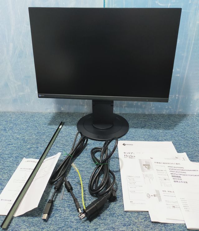 【やや傷や汚れあり】【NY764】EIZO PCモニター Flex Scan EV2360 22.5型 IPS アンチグレア 1920x1200 DP HDMI D-Sub スピーカー内蔵の ...