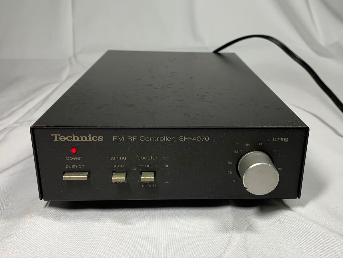 【傷や汚れあり】Technics FM RF コントローラー SH-4070 テクニクス ブースター/チューニングの落札情報詳細 ...