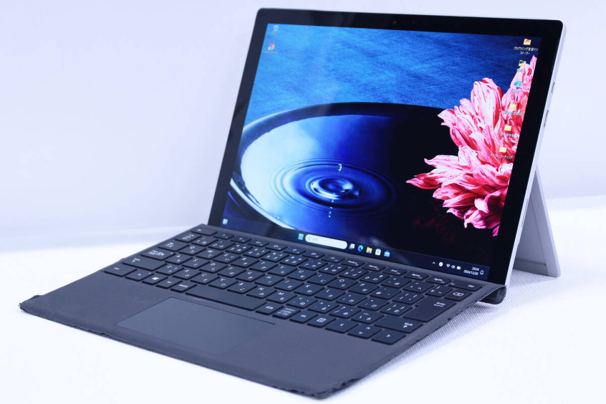 【やや傷や汚れあり】1円～ バッテリー良 Windows11 省電力モデル タブレットPC Surface Pro 5 m3-7Y30 4GB SSD128GB 12.3型PixelSense ...