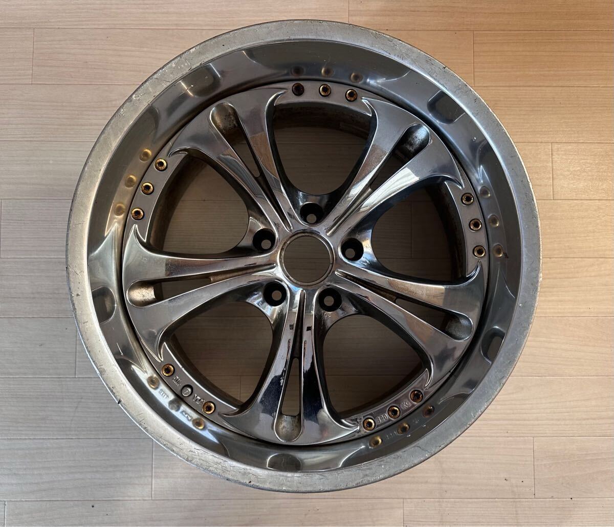 【傷や汚れあり】Weds ウェッズ Kranze クレンツェ Cerberus ケルベロス 18インチ PCD114.3 5H 10J+0？？ 絶版品 当時物 1本のみ 深リムの落札情報詳細 ...