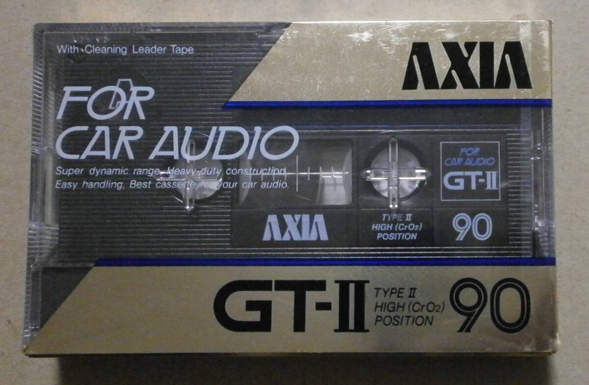 【未使用】 【未開封：未使用品】AXIA カセットテープ ハイポジ 90分【GT-II 90】 富士写真フイルム の落札情報詳細 - Yahoo!オークション落札価格検索 オークフリー