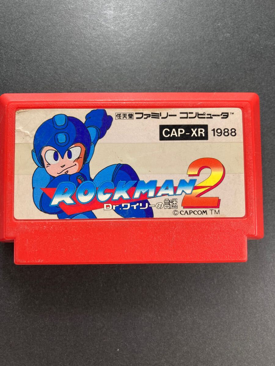 【やや傷や汚れあり】ソフトのみ 動作確認 FC ファミリーコンピュータ ロックマン2 ROCKMAN 2ファミコン family ...