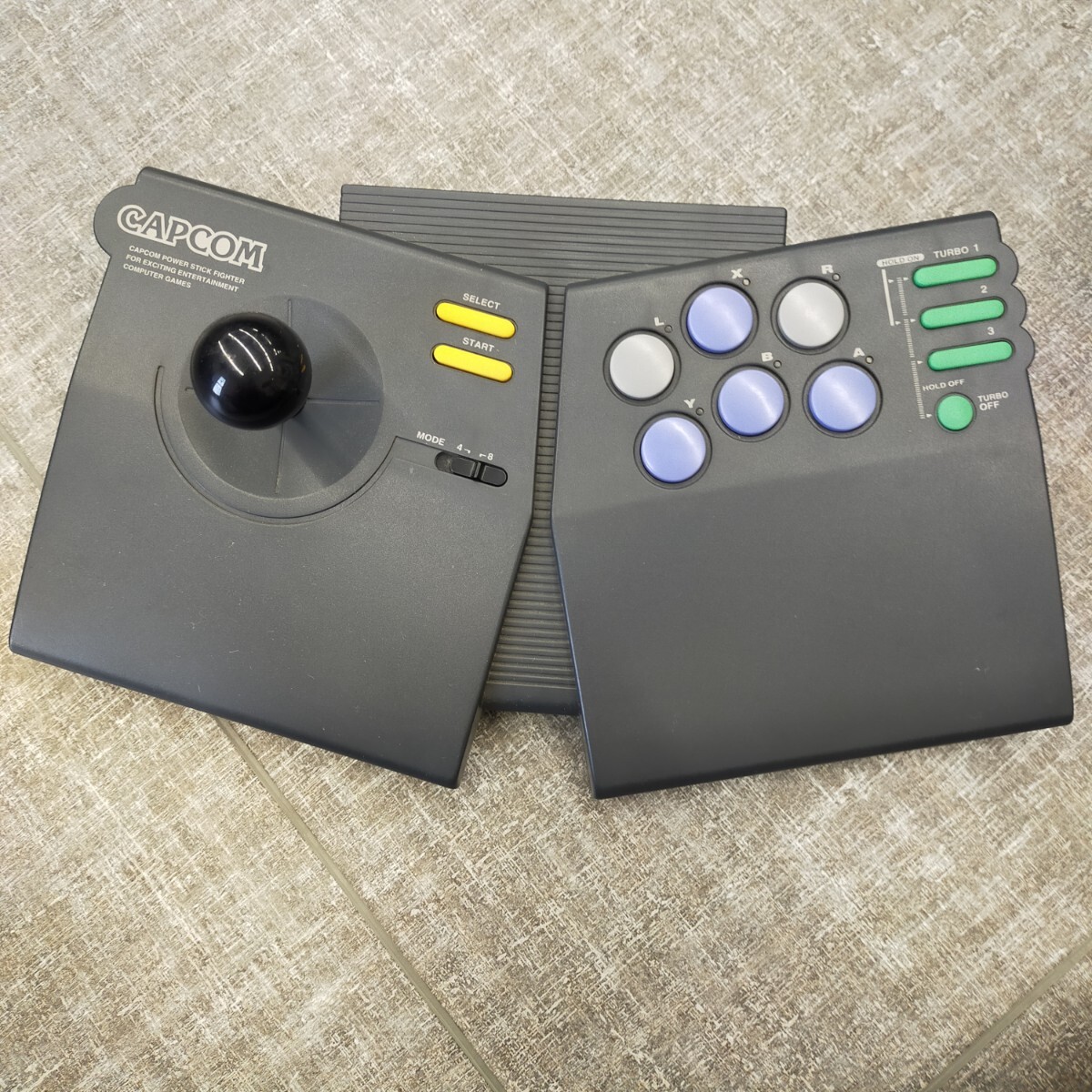 【全体的に状態が悪い】す2508 パワースティックファイター CAPCOM CPS-A10CA スーパーファミコン コントローラー 専用コードレス アダプタ付 ジャンク カプコンの落札情報詳細 ...