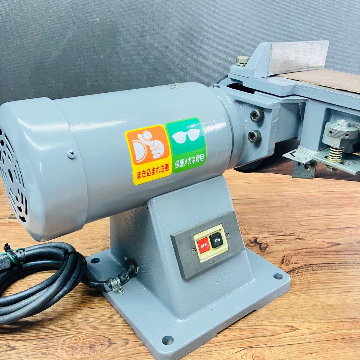 【やや傷や汚れあり】下村電友舎 100Vベルトサンダー レジンダーDRS-044 ベルト角度調整可能！中古動作確認済み！即決送料無料！の落札情報詳細 - Yahoo!オークション落札価格検索 ...