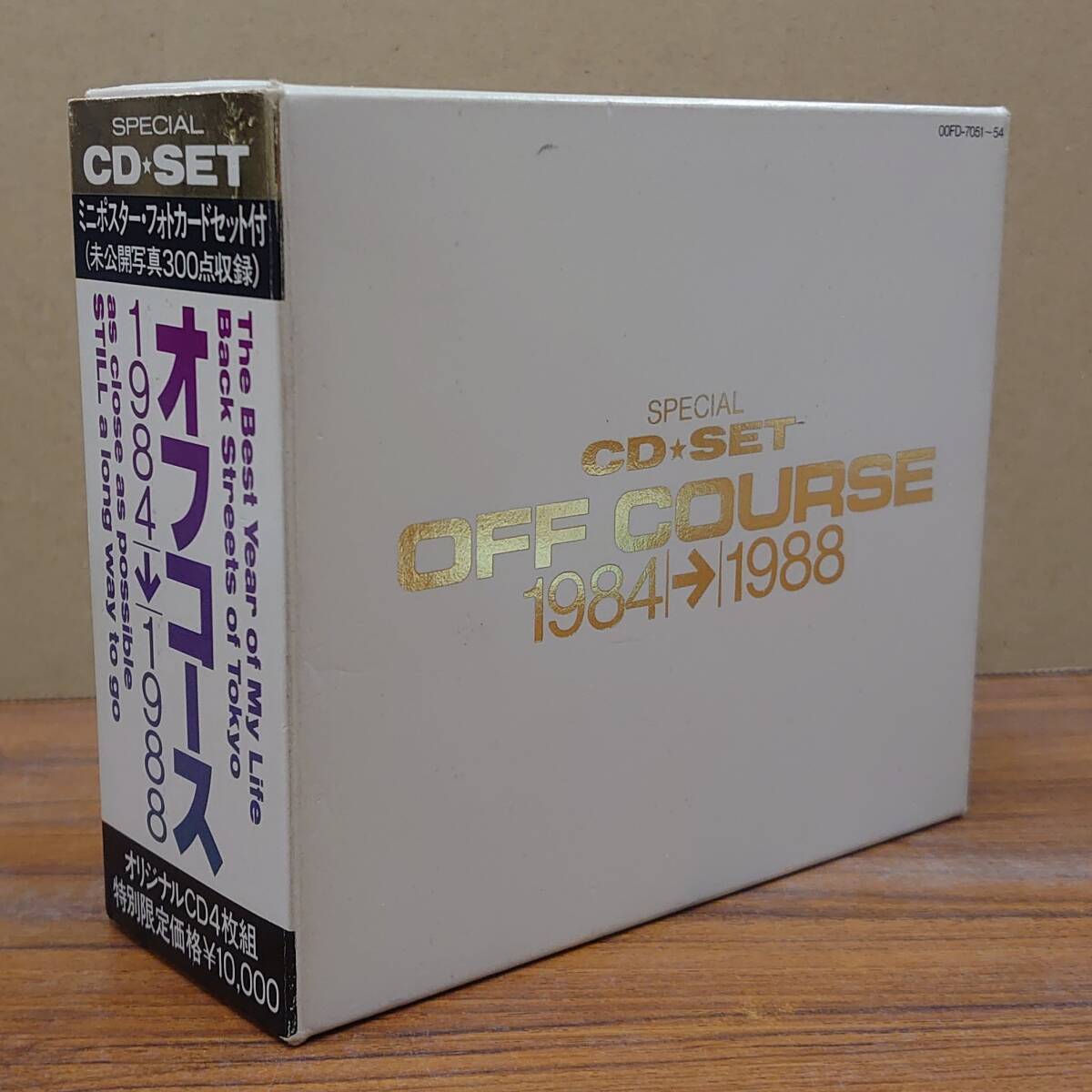 【目立った傷や汚れなし】gk-04 オフコース OFF COURSE 1984→1988 SPECIAL 4CD SET BOX 00FD7051…小田和正/kazumasa oda/the ...