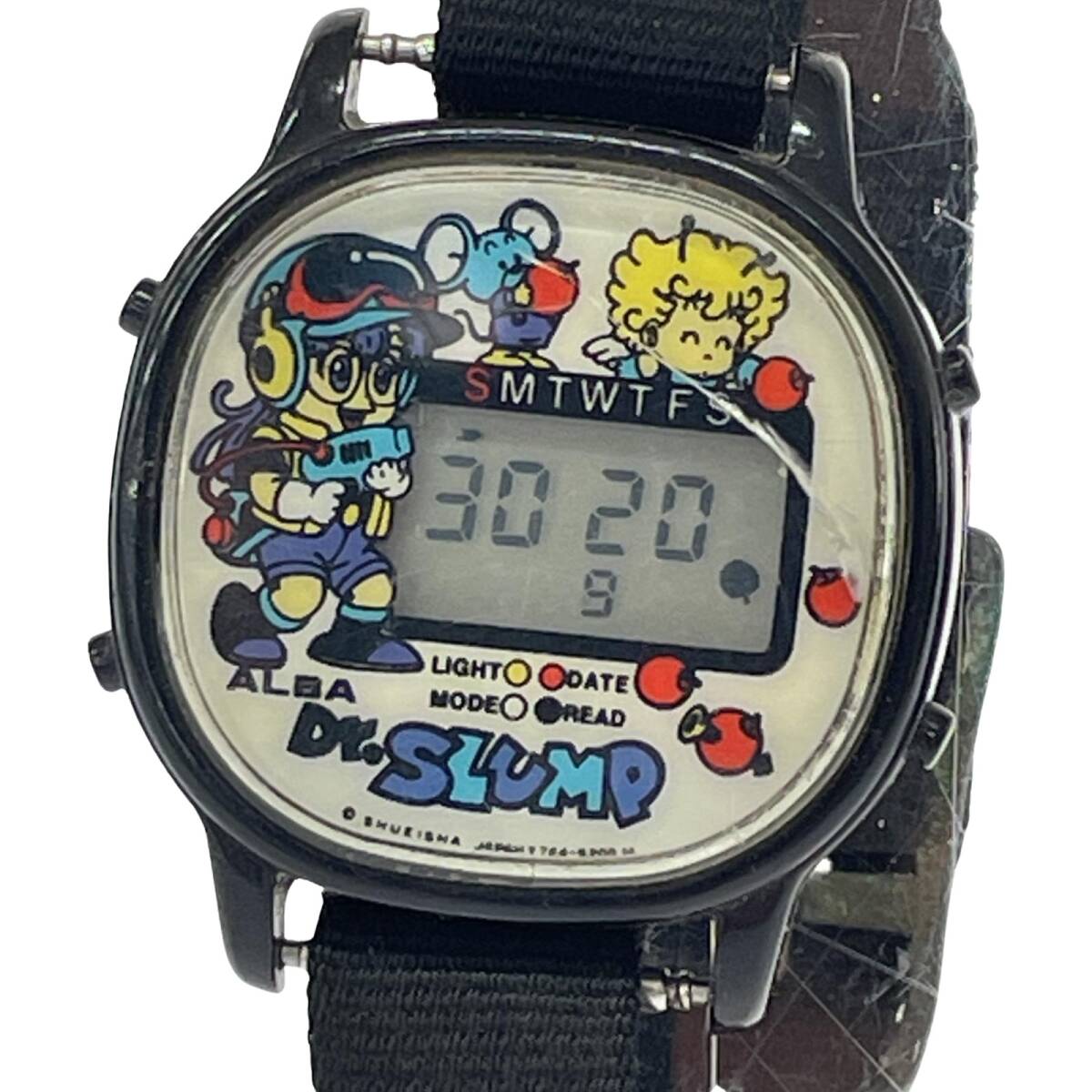 【やや傷や汚れあり】ゆうパケットOK ALBA アルバ Y744-5010 ドクタースランプ 腕時計/ホワイト×ブラック クオーツの落札情報詳細 - Yahoo!オークション落札価格検索 オークフリー