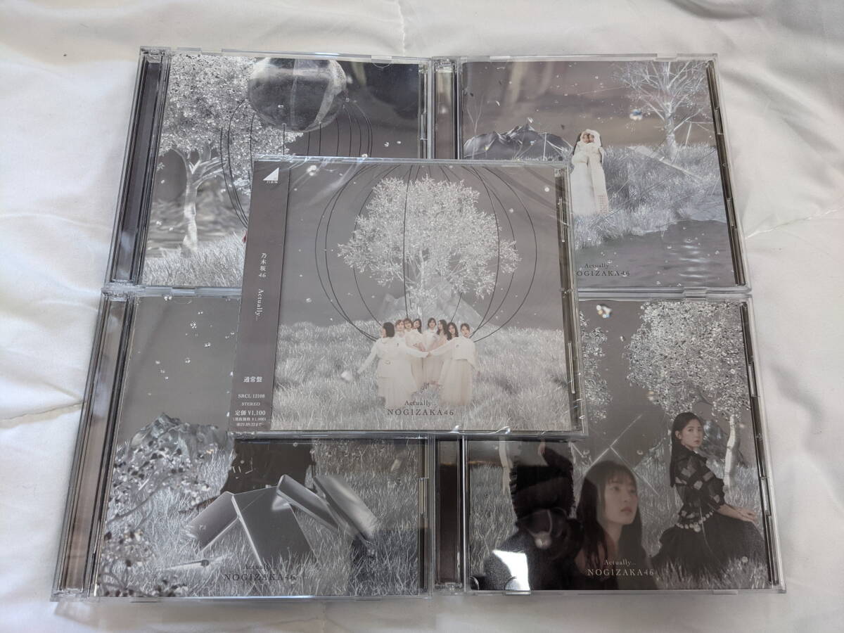 【やや傷や汚れあり】☆★ 全TYPE『乃木坂46 CD 29th「Actually...」（ABCD通常盤）』 ☆★の落札情報詳細 - Yahoo!オークション落札価格検索 オークフリー