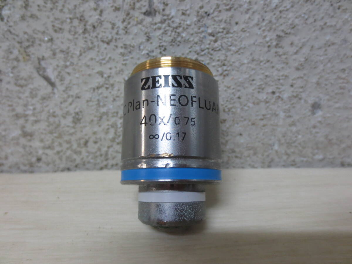 【傷や汚れあり】Carl Zeiss カールツァイス Plan NEO FLUAR 40X/0.75 ∞/0.17 対物レンズ ジャンクの落札情報詳細 - Yahoo!オークション落札価格検索 ...