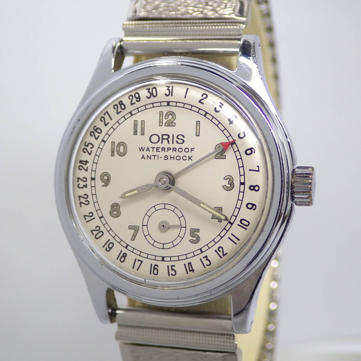 【傷や汚れあり】ORIS オリス 6651 手巻き ポインターデイト スモセコ ボーイズ スモールセコンドの落札情報詳細 - Yahoo!オークション落札価格検索 オークフリー