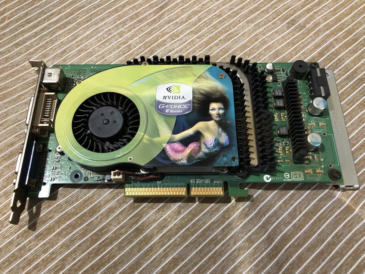 【傷や汚れあり】SEGA LINDBERGH に付いていたビデオカード nVIDIA GeFORCE 6 Series No.1の落札情報詳細 ...