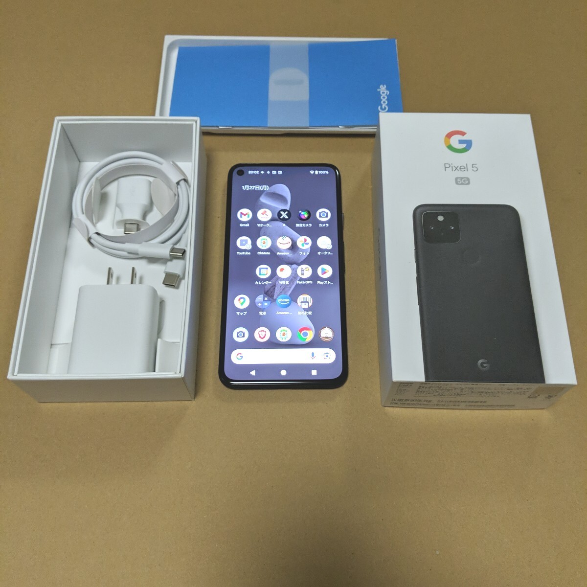 【目立った傷や汚れなし】Pixel5 5G Google Pixel 5 128GB G5NZ6 ジャストブラック グーグル ピクセルの落札情報詳細 - Yahoo!オークション落札価格検索 ...
