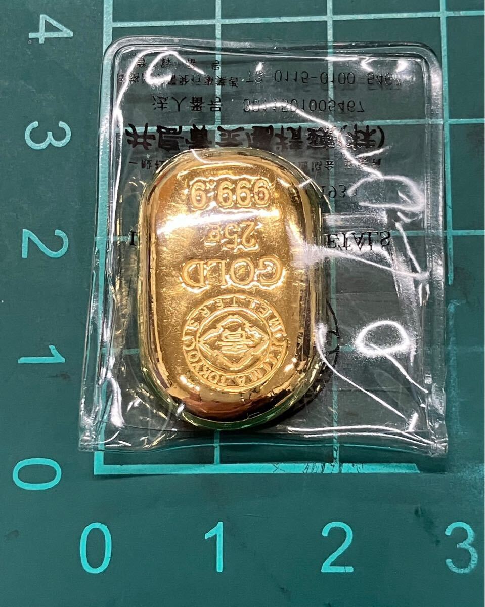 【未使用】25g 24K 純金 インゴットバーの落札情報詳細 - Yahoo!オークション落札価格検索 オークフリー