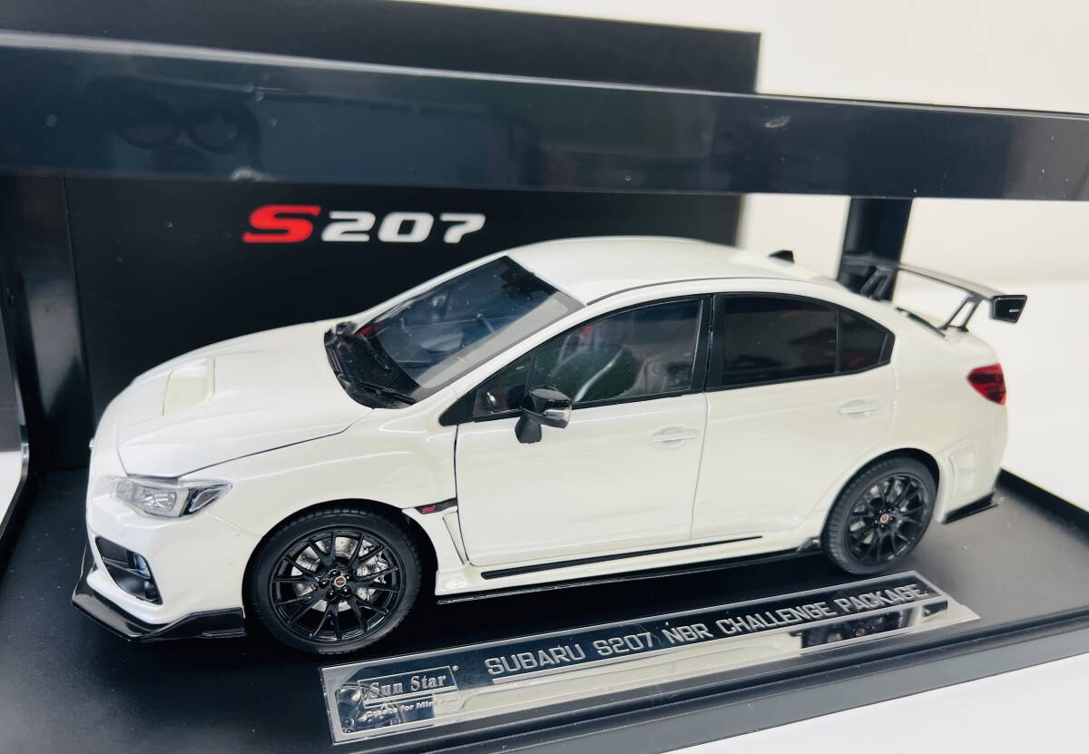 【未使用に近い】 1/18 Sun Star スバル WRX STI S207 NBR チャレンジパッケージの落札情報詳細 - Yahoo!オークション落札価格検索 オークフリー