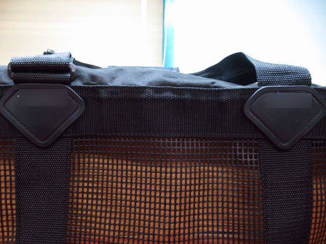 【傷や汚れあり】AQUA LUNG アクアラング AQUA MESH BAG アクアメッシュバッグ ブラック 黒 ダイビング用品 管理 ...