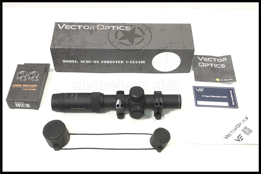 【目立った傷や汚れなし】東京)VECTOR OPTICS SCOC-03 FORESTER 1-5x24 ライフルスコープの落札情報詳細 ...