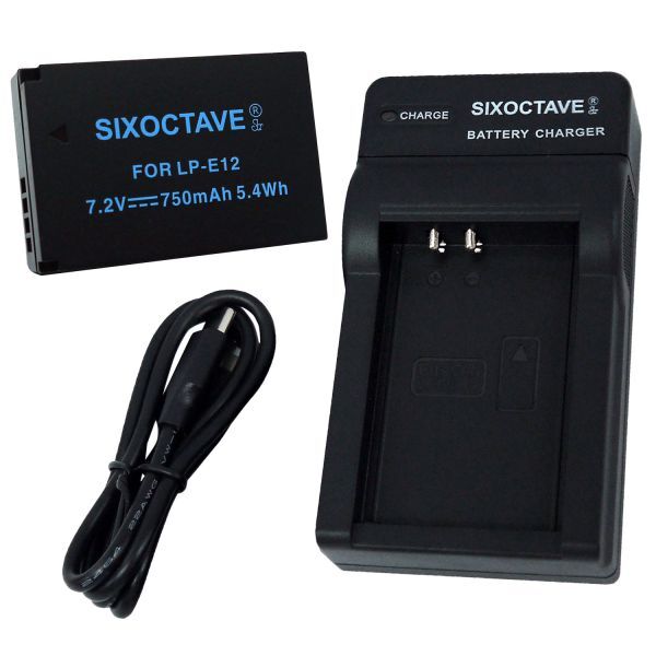 【未使用】LP-E12 Canon キャノン 互換バッテリー 1個と 互換USB充電器 の2点セットの落札情報詳細 - Yahoo!オークション落札価格検索 オークフリー