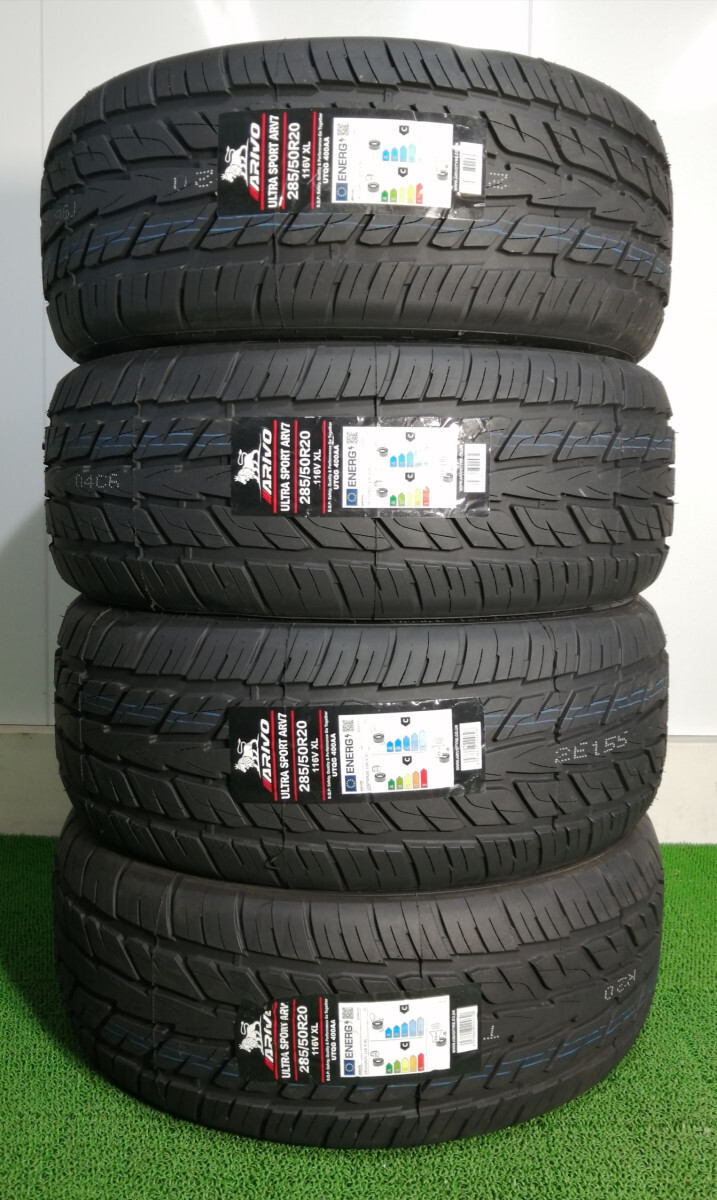 【未使用】285/50R20 116V XL ARIVO ARV7 新品 サマータイヤ 4本セット 2024年製 ※本州送料無料 285/50 ...