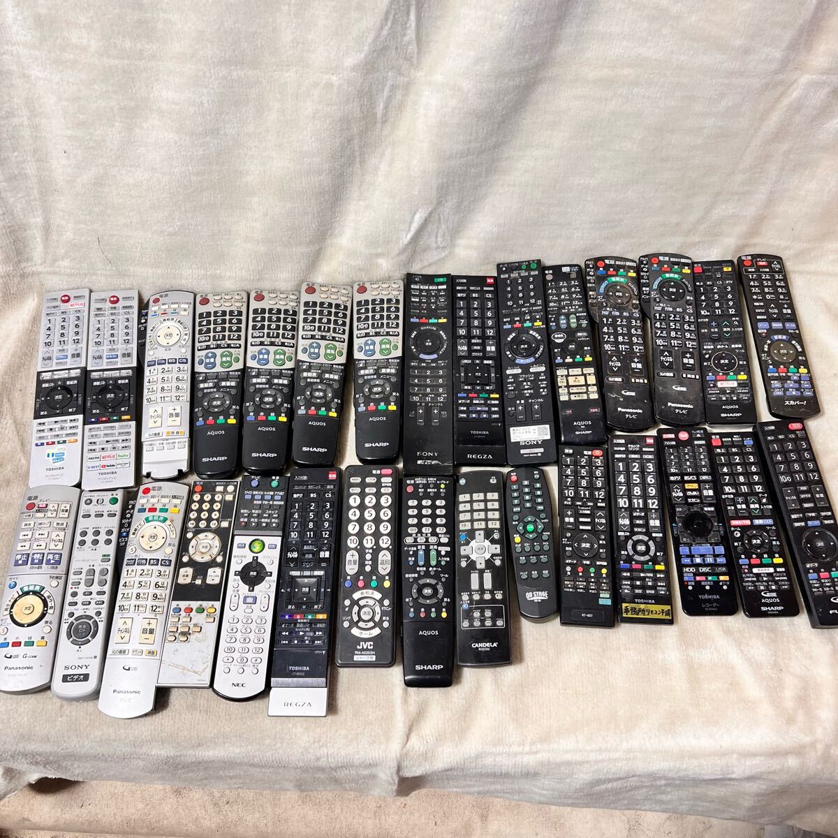 【やや傷や汚れあり】C1966 リモコン セット ② Panasonic SHARP SONY TOSHIBA FUNAI テレビ ジャンクの落札情報詳細 - Yahoo!オークション落札価格 ...