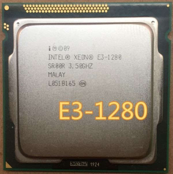 【未使用に近い】Intel Xeon E3-1280 SR00R 4C 3.5GHz 8MB 95W LGA1155の落札情報詳細 - Yahoo!オークション落札価格検索 オークフリー