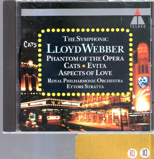 【目立った傷や汚れなし】The Symphonic Lloyd Webber - Andrew Lloyd Webberの落札情報詳細 - Yahoo!オークション落札価格検索 オークフリー