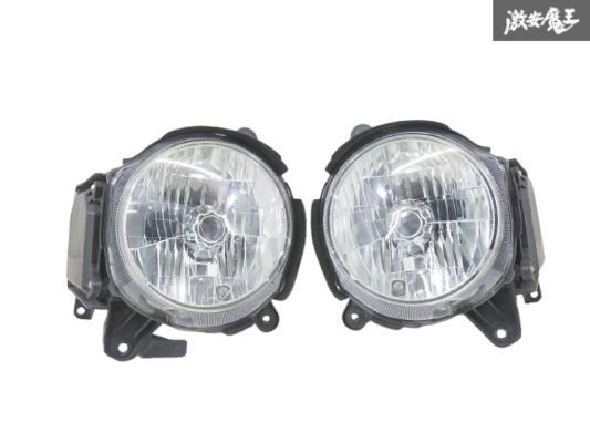 【やや傷や汚れあり】【HID点灯OK】 ダイハツ 純正 L700S ミラジーノ HID ヘッドライト ランプ 左右 KOITO 100-51705 L750S ネイキッド L900S ムーブ ...