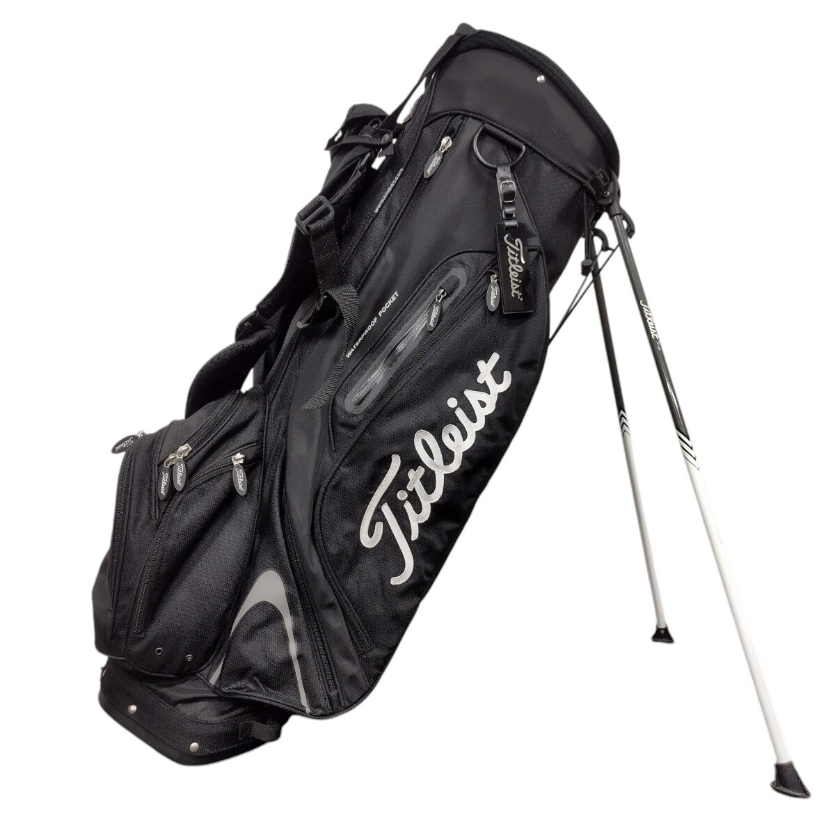 【目立った傷や汚れなし】【美品】タイトリスト Titleist スタンド式 キャディバッグ ブラック メンズ ゴルフバッグ 0313-015(22)の落札情報詳細 - Yahoo!オークション ...
