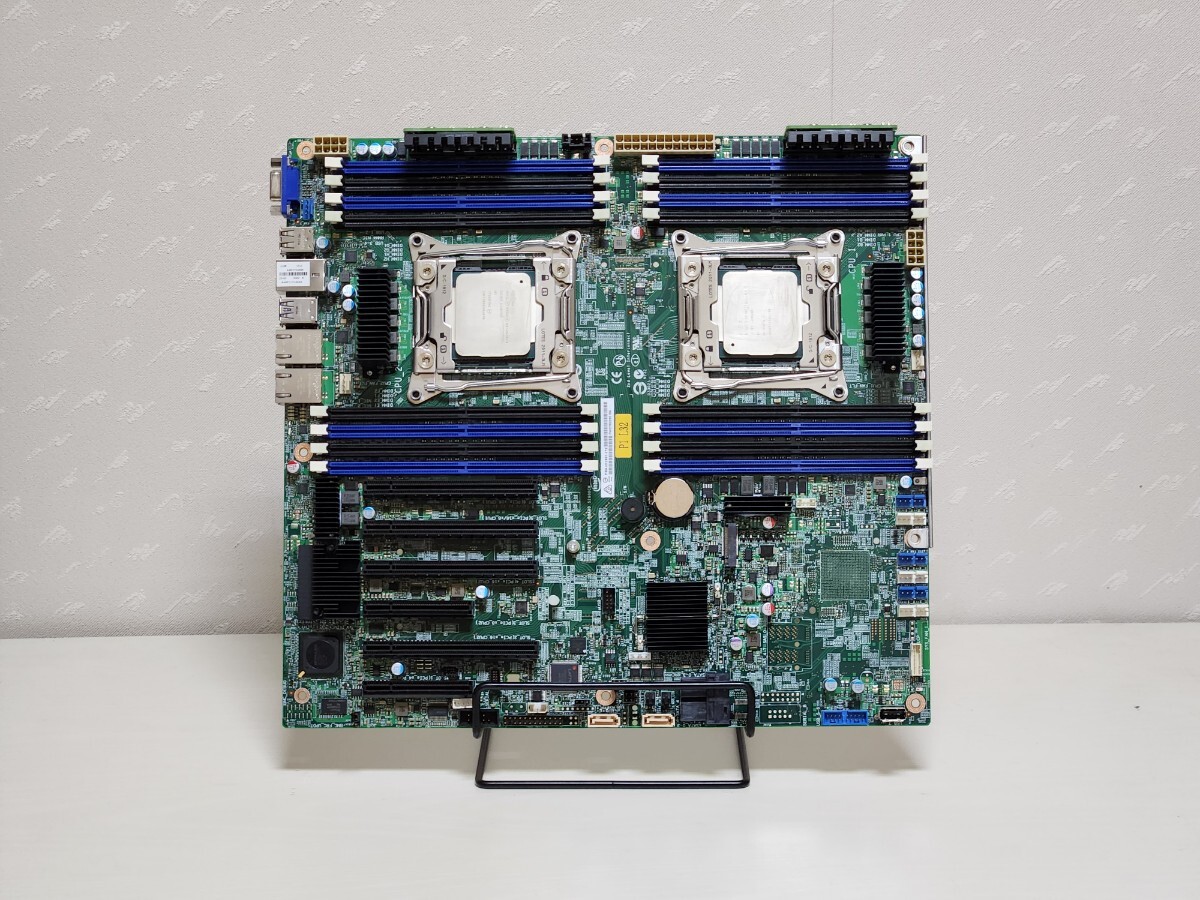 【傷や汚れあり】Intel S2600CW / C612チップセット デュアルCPU LGA2011-v3 / サーバー,ワークステーション用 ...