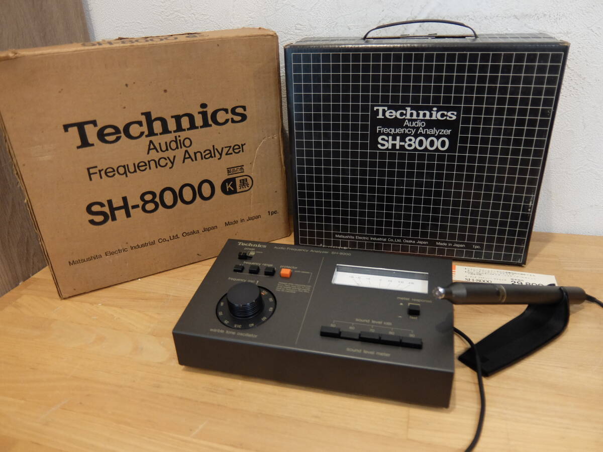 【やや傷や汚れあり】Technics テクニクス オーディオアナライザー SH-8000 周波数測定器 中古の落札情報詳細 - Yahoo!オークション落札価格検索 オークフリー