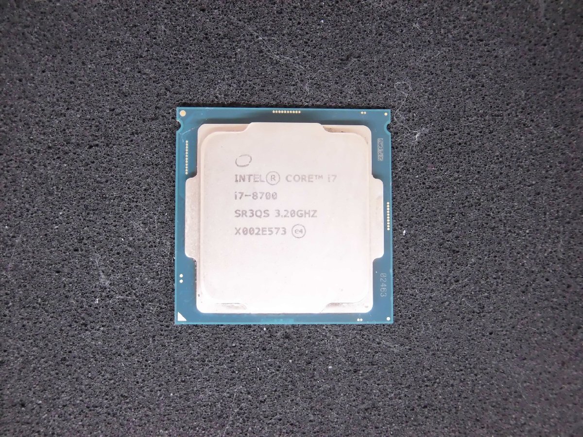 【目立った傷や汚れなし】【T416】CPU★Core i7-8700 3.20GHzの落札情報詳細 - Yahoo!オークション落札価格検索 ...
