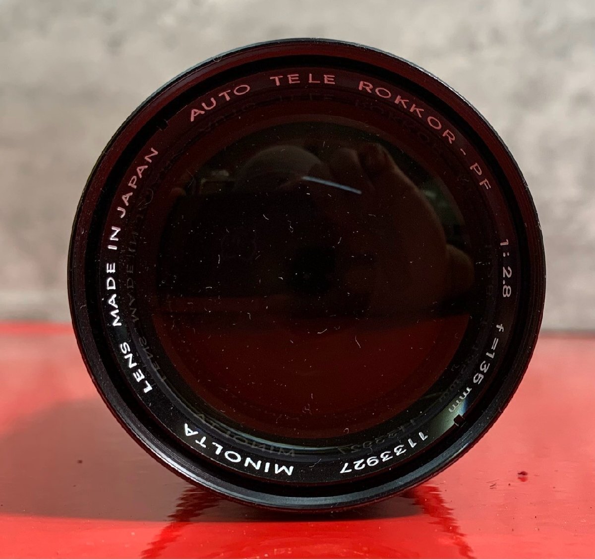 【全体的に状態が悪い】【コレクター依頼品】 minolta ミノルタ SR-7 AUTO ROKKOR-PF 1:1.4 f=58mm ...