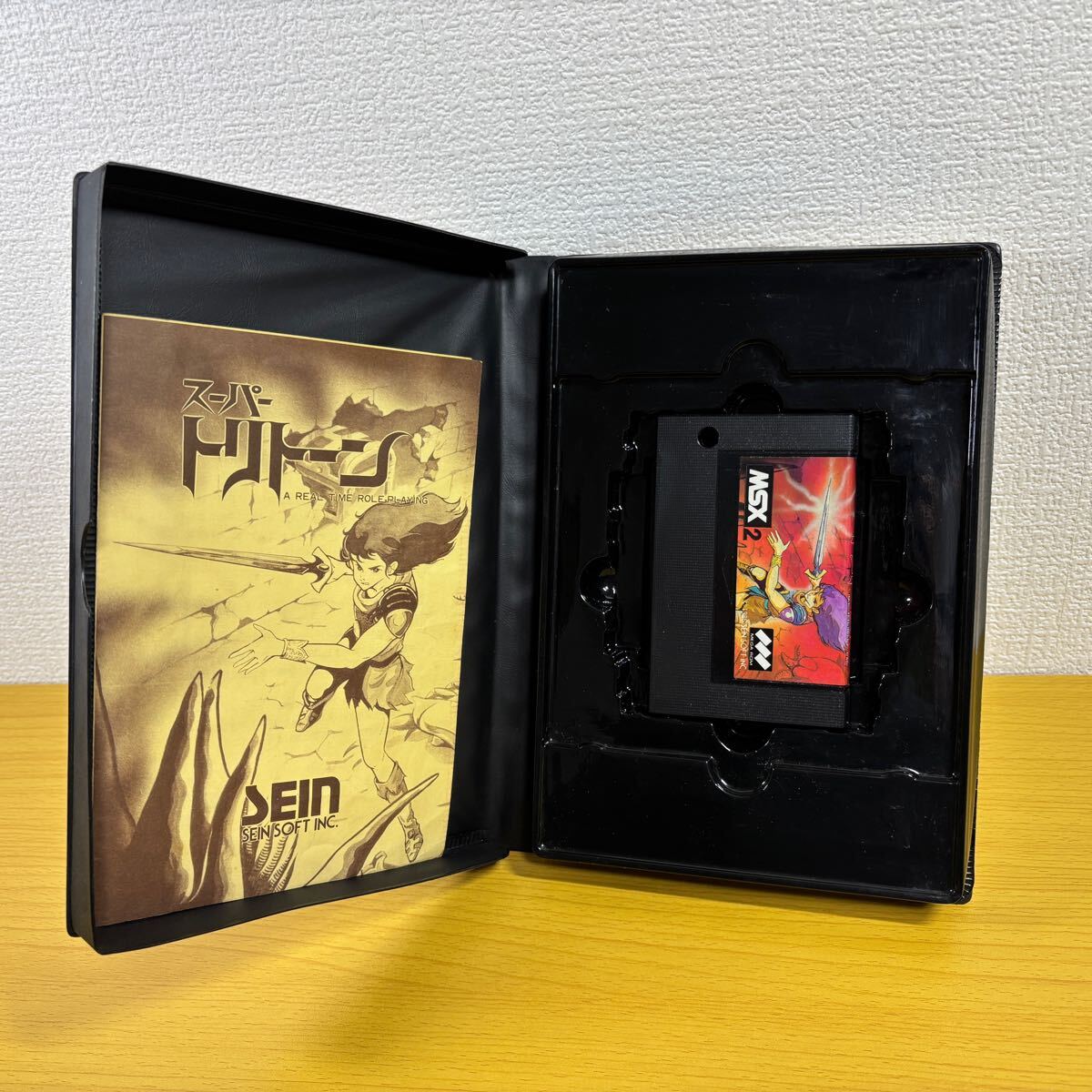 【やや傷や汚れあり】MSX【スーパートリトーン】箱 取扱説明書 ソフト付き『SEIN ザイン』ROMカートリッジ MSX2 Super Tritonの落札情報詳細 - Yahoo!オークション ...