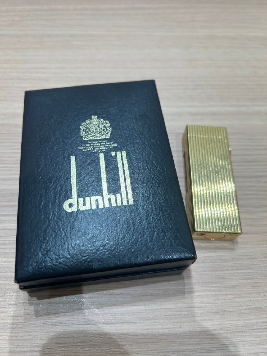 【傷や汚れあり】【YST1024a】【1円～】Dunhill ダンヒル ライター 2本 セット ゴールドカラー USRE24163 火花確認不可 ジャンク 箱付 喫煙具 コレクションの落札情報 ...