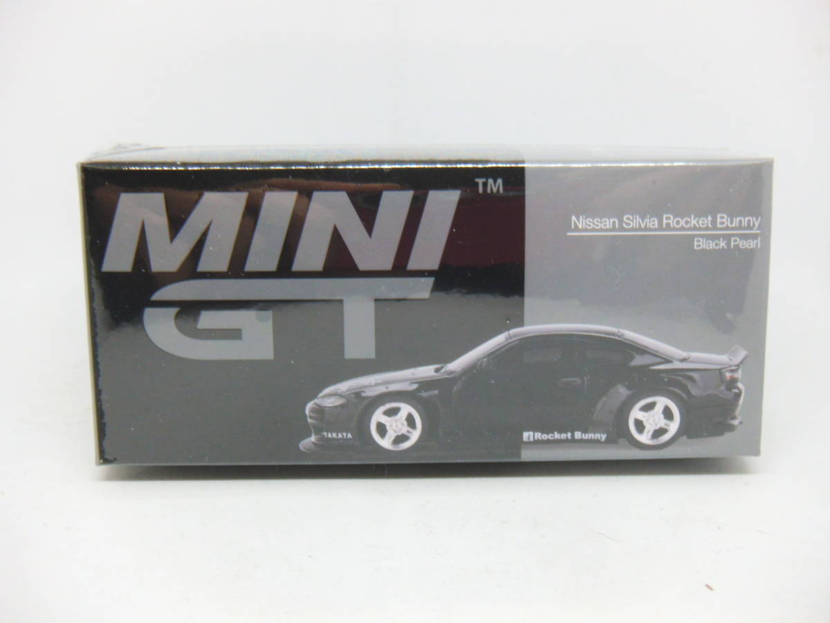【未使用】TMS MODEL MINI GT #602 Nissan Silvia Rocket Bunny Black Pearl ミニGT #602 ニッサン シルビア ロケットバニー ...