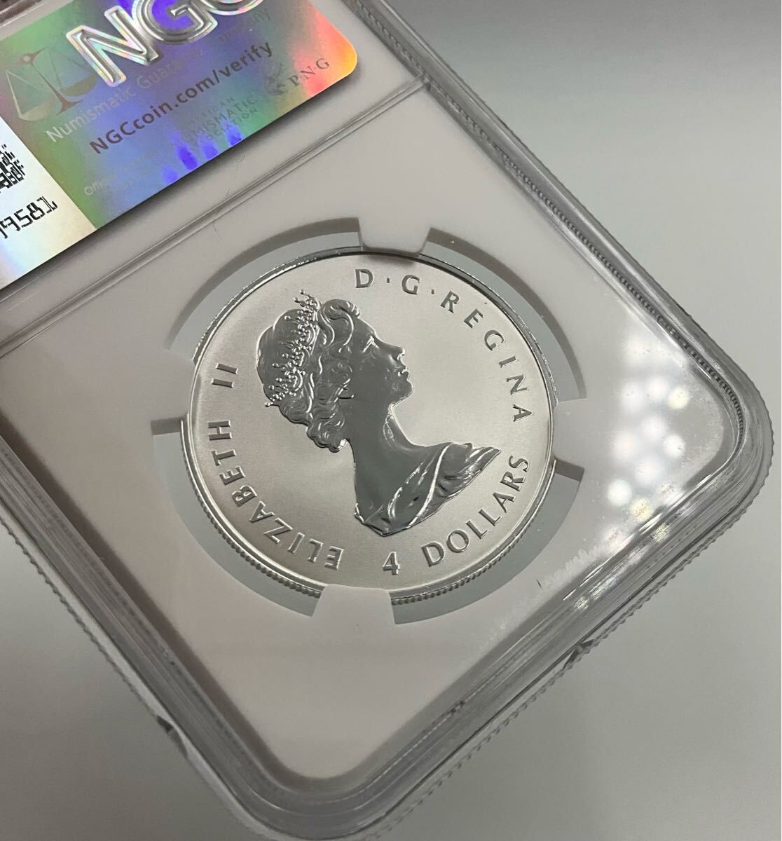 【未使用に近い】★1円スタート 最高鑑定 2025年 カナダ メイプルリーフ 4ドル 1/2oz 銀貨 エリザベス2世 NGC社鑑定 リバースプルーフ PF70 Fリリースの落札情報詳細 ...