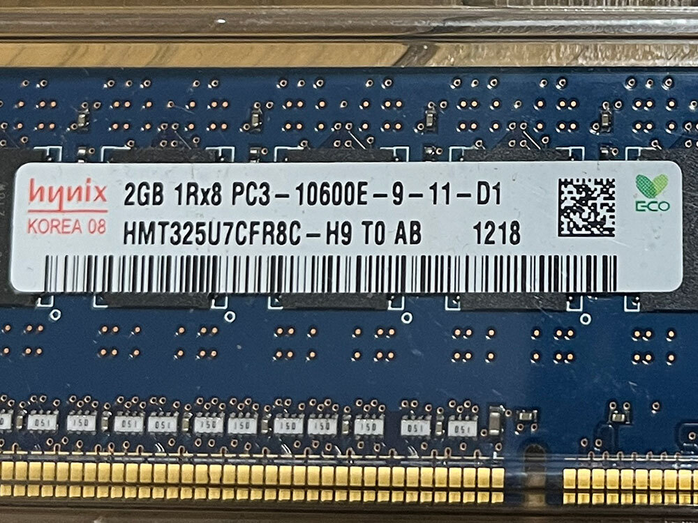 【目立った傷や汚れなし】メーカー不明 PC3 10600 2GB2枚の落札情報詳細 - Yahoo!オークション落札価格検索 オークフリー