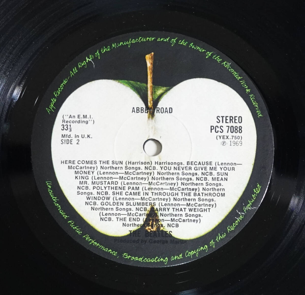 【目立った傷や汚れなし】赤盤 THE BEATLES ビートルズ / ABBEY ROAD AP-8815 APPLE 東芝の落札情報詳細 ...