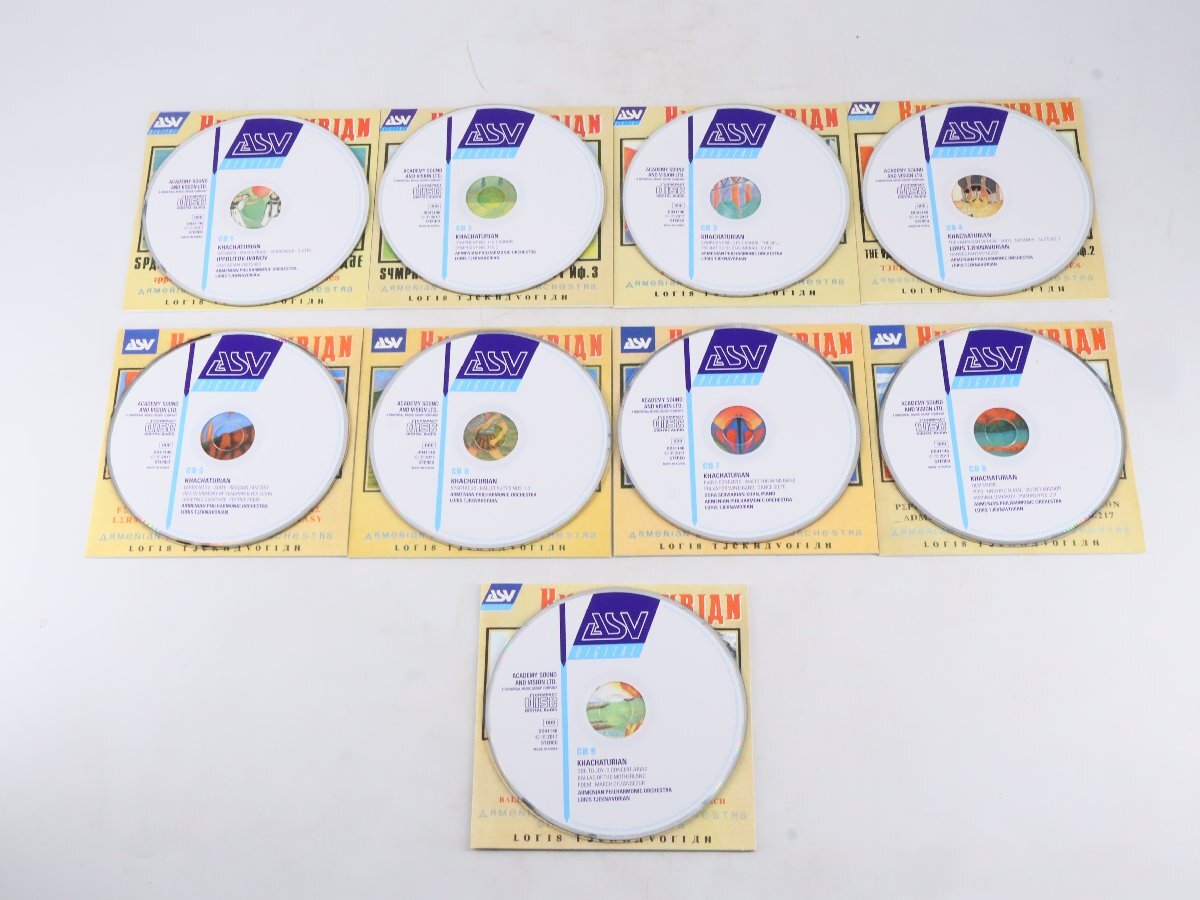 【傷や汚れあり】9CD BOX ロリス・チェクナヴォリアン＆アルメニア・フィル / ハチャトゥリアン作品集 / DD41146 / ボックスセット / 現状品の落札情報詳細 - Yahoo ...