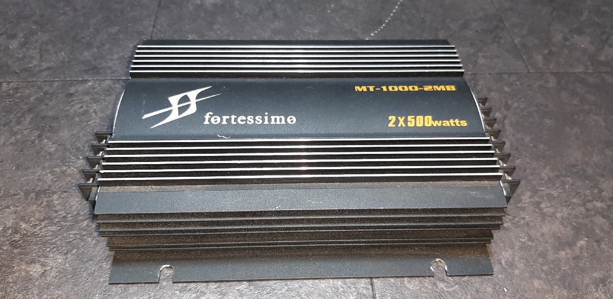 【傷や汚れあり】Fortessimo フォルテシモ MT-3600-5A 5ch ハイパワーアンプ 部品交換済みの落札情報詳細 - Yahoo ...
