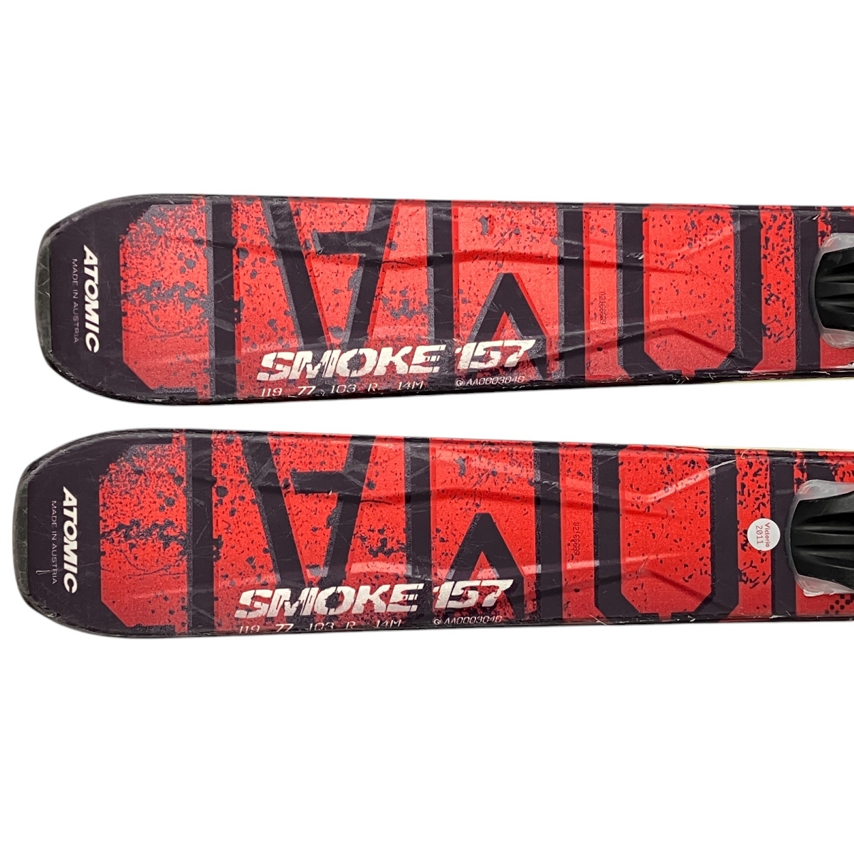 【やや傷や汚れあり】1円 【引取限定】 ATOMIC SMOKE 157 スキー板 157cm ビンディング付き カービングスキー アトミック ウィンタースポーツ 中古 直 W9840147の ...