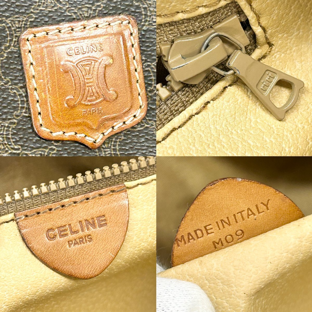 【傷や汚れあり】 オールドセリーヌ CELINE マカダム柄 M09 クラッチバッグ セカンドバッグ ブラウン系 PVC レザー メンズ レディース ヴィンテージの落札情報詳細 - Yahoo ...