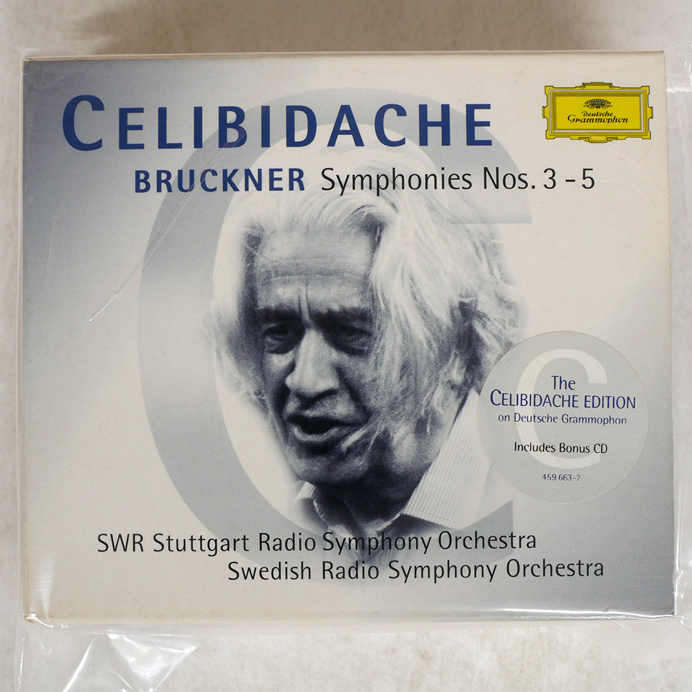 【やや傷や汚れあり】輸入盤 CELIBIDACHE/BRUCKNER : SYMPHONIES NOS. 3-5/DG 4596632 CDの落札情報詳細 - Yahoo!オークション落札価格 ...