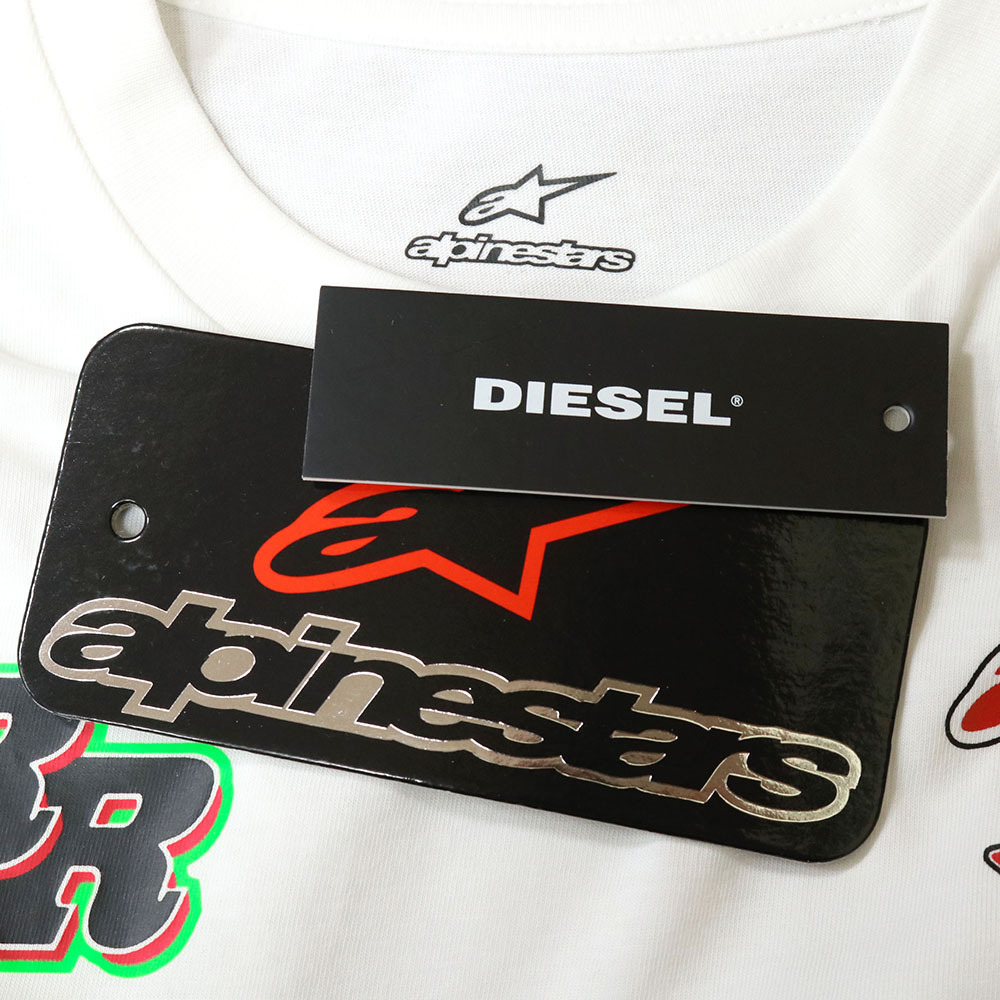 【未使用】1円/DIESEL/XXSサイズ/グラフィック プリント クルーネック Tシャツ ディーゼル 新品/白/ホワイト/jy241/の落札情報詳細 - Yahoo!オークション落札価格検索 ...