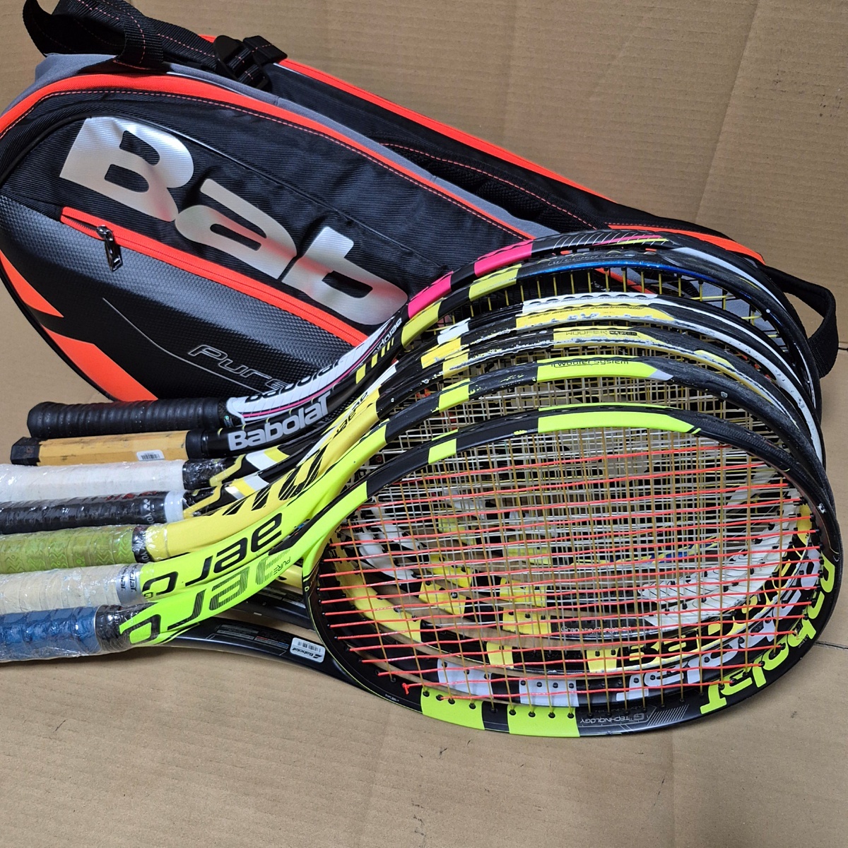 【傷や汚れあり】大量セット テニスラケット 7点Babolatバボラ アエロ アエロG アエロプロ ドライブ ライト アエロストーム ケース140s25-0594の落札情報詳細 - Yahoo ...