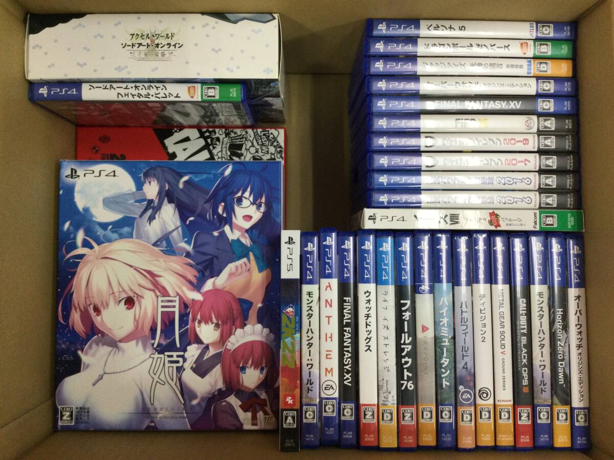 【傷や汚れあり】【GB1389/100/0】ジャンク★PS4ソフト★31本★まとめ★月姫/ペルソナ5 20th BOX/イースⅧ クリスマスパッケージ/ライフ イズ ストレンジ/他の落札情報 ...